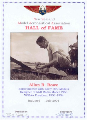 Hall of Fame – Model Flying New Zealand